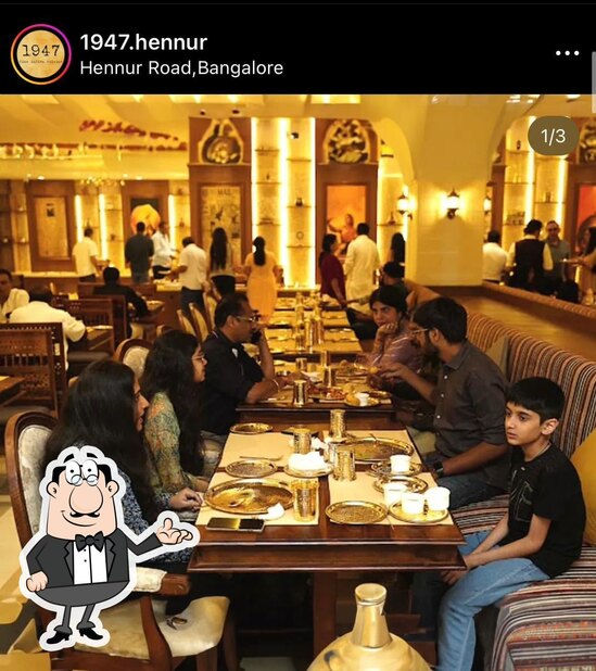 1947 Restaurant - Hennur, Bengaluru - Restaurant menu, prices and reviews