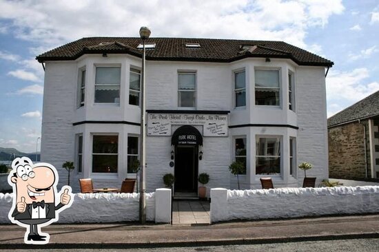 Menu at Park Hotel pub & bar, Dunoon