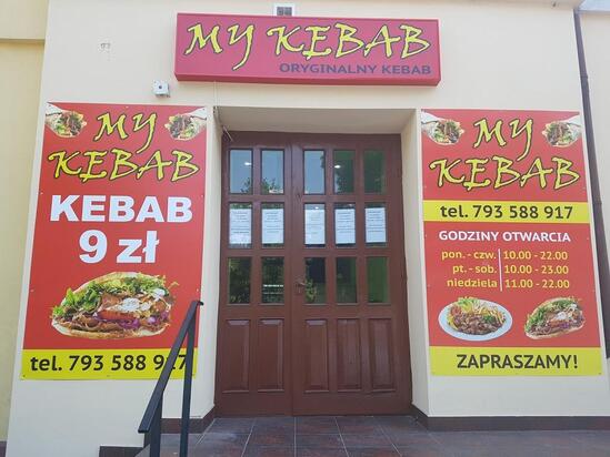 Menu at My kebab restaurant, Miedzyrzec Podlaski