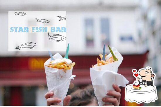 Menu at Star Fish Bar, Bridgwater