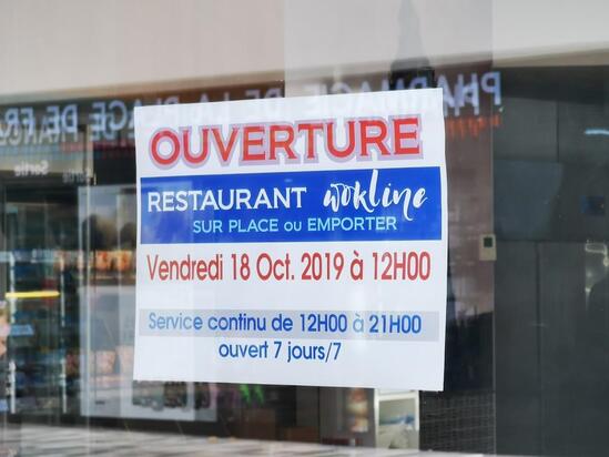 Menu at WOK LINE restaurant, Massy