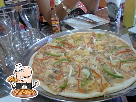 Menu at Dexter’s Pizza restaurant, Butuan City