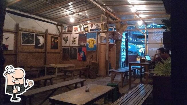 Menu at Padepokan Gulo Klopo "Hydropopo" cafe, Indonesia