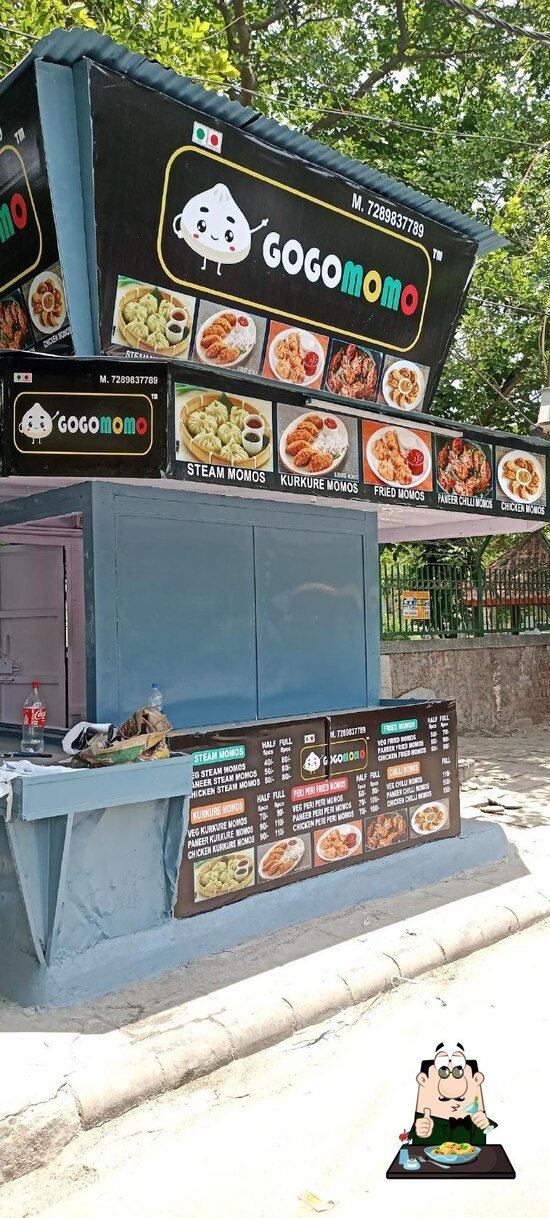 Menu at Gogo Momo (Momos Hub), New Delhi