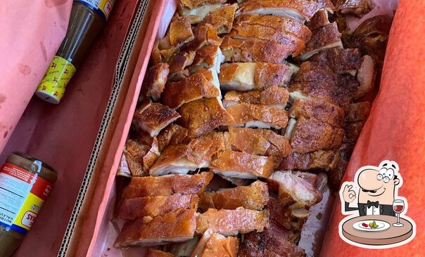 Menu at Kuy's Lechon restaurant, Vancouver
