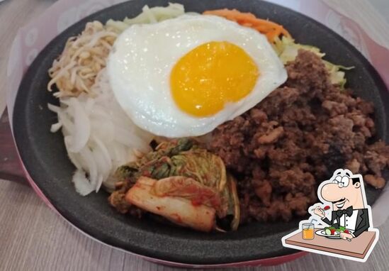 Menu at Mr. Kimbob restaurant, Olongapo