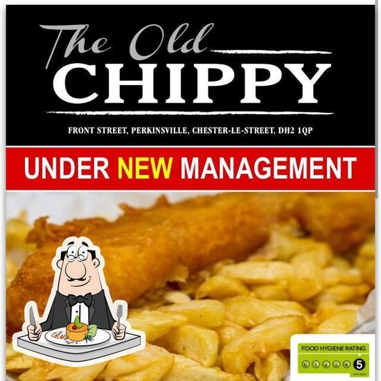 Menu at The Old Chippy restaurant, Chester-le-Street