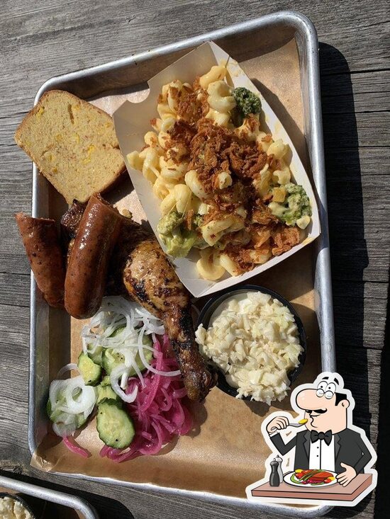 Menu at Holy Smoke BBQ, Nyhamnsläge