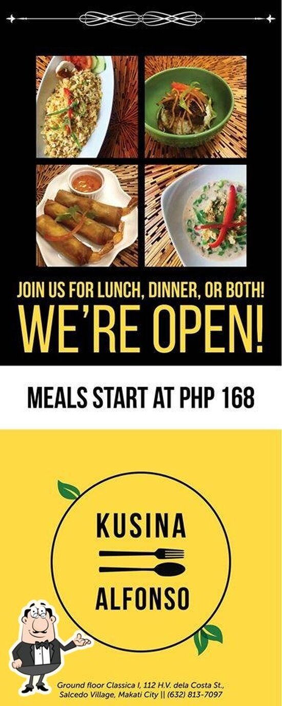 KUSINA ALFONSO, Makati, Buendia - Restaurant menu, prices and reviews