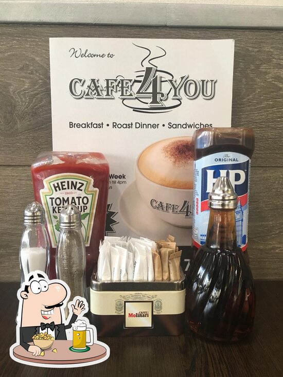Menu at Cafe 4 You, Upminster