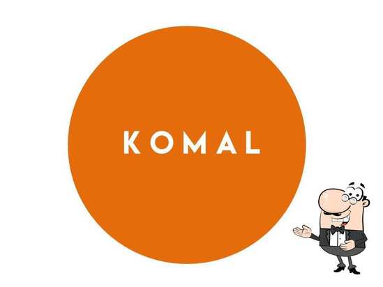 Menu at KOMAL restaurant, Mexico City