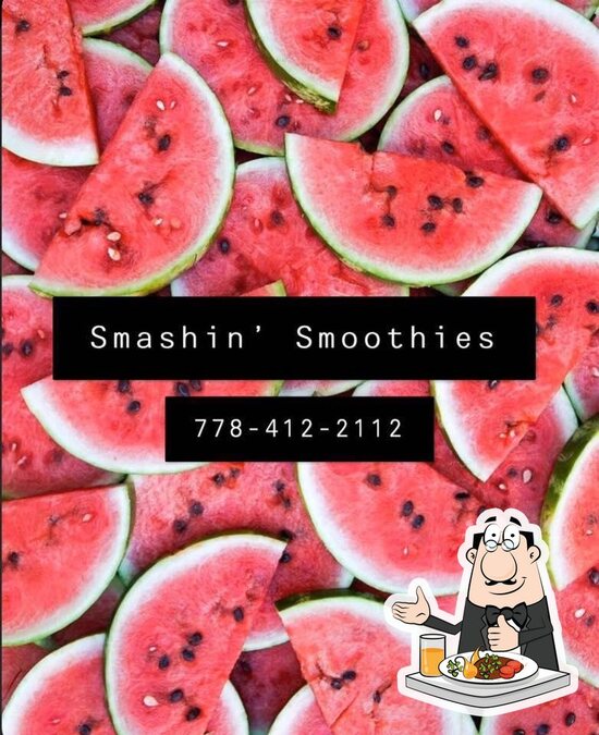 Menu at Smashin' Smoothies pub & bar, Williams Lake