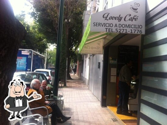 Menu at Lovely Cafe, Mexico City