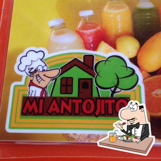 Menu at Mi Antojito restaurant, Cancún
