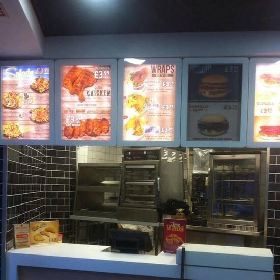Menu at Chicken Stop fast food, Leeds, 92 Queen's Rd