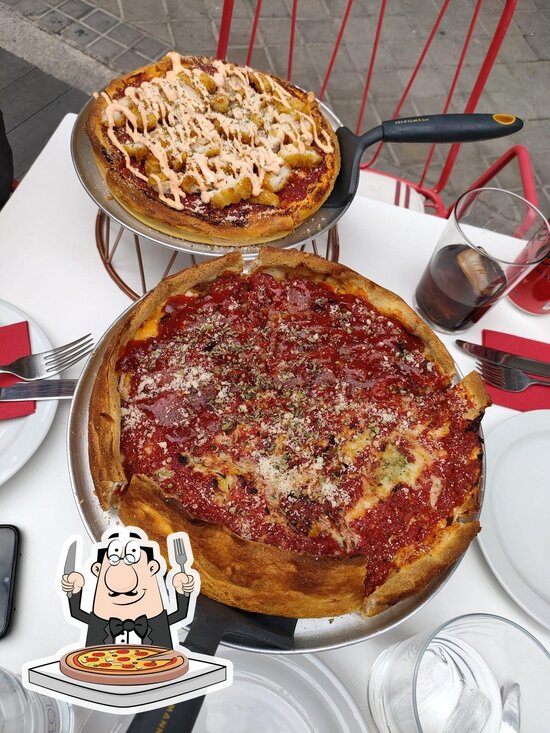 Chicago Style Pizza, C. de Maudes, 21 in Madrid - Restaurant menu and ...