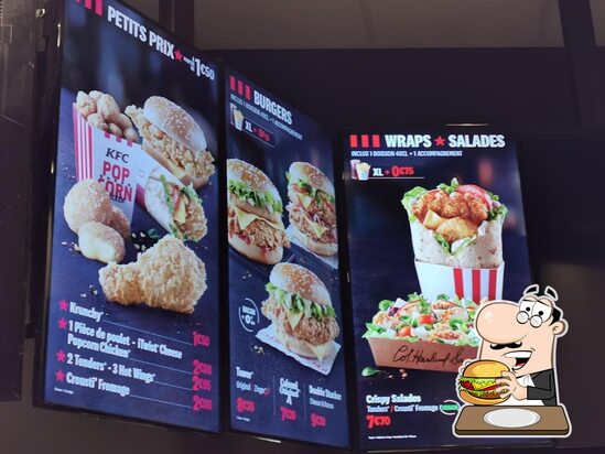 KFC La Défense fast food, Puteaux, 15 Parv. de la Défense - Menu du ...
