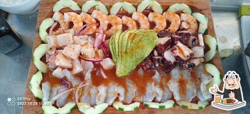 Carta del restaurante Los Mariscos del Guasave, Tijuana