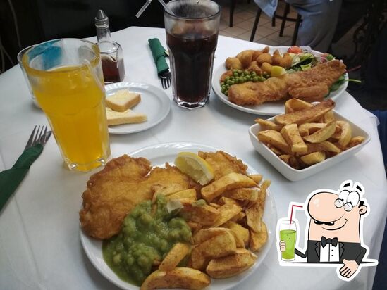 Menu at The Famous Fish Pan fast food, Scarborough