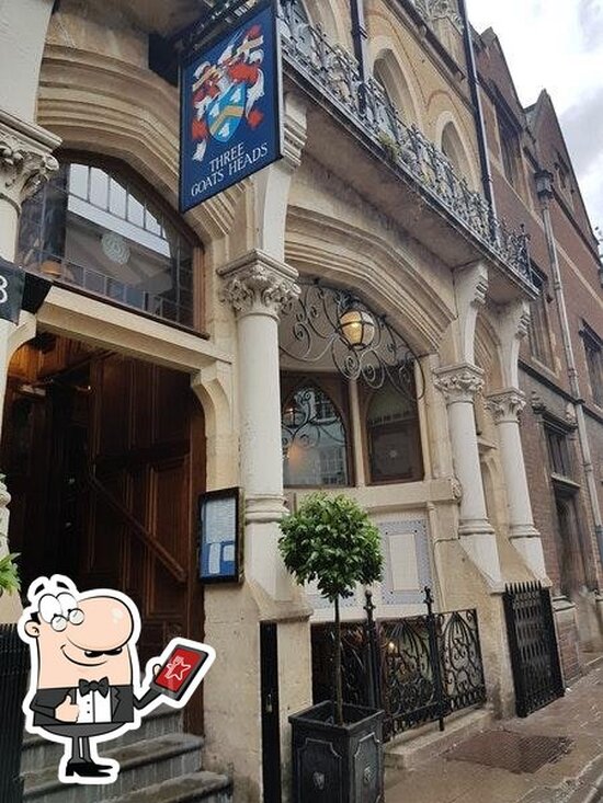 Carta de The Three Goats Heads Pub, Oxford