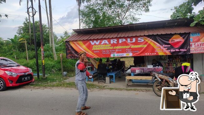 Menu at WARPUS (Muster Point "SADAR" Maxim), Balikpapan