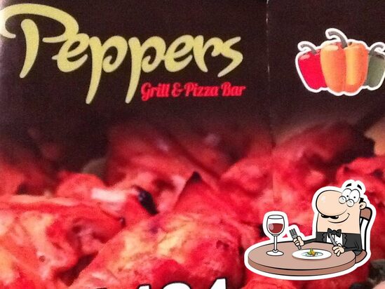 Menu at Peppers Grill & Pizza Bar, Huddersfield