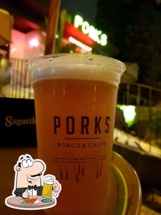 Menu at Porks - Museu do Olho pub & bar, Curitiba, R. Mal. Hermes