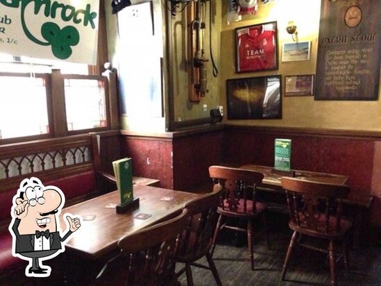 Menu at Shamrock pub & bar, Rome, Via del Colosseo