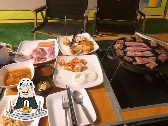 Menu at Nasu Camping BBQ Buffet, Pattaya City