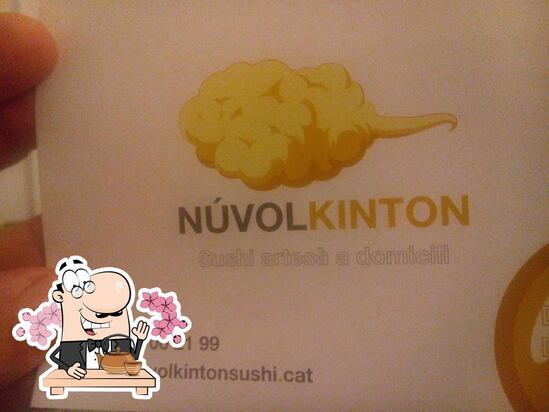 Carta del restaurante Nuvol Kinton Sushi, Montgat