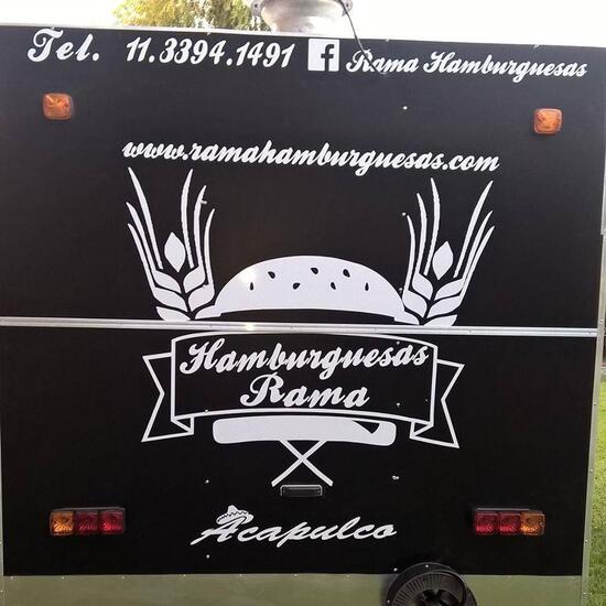 Menu at Rama Hamburguesas restaurant, Luis Guillon