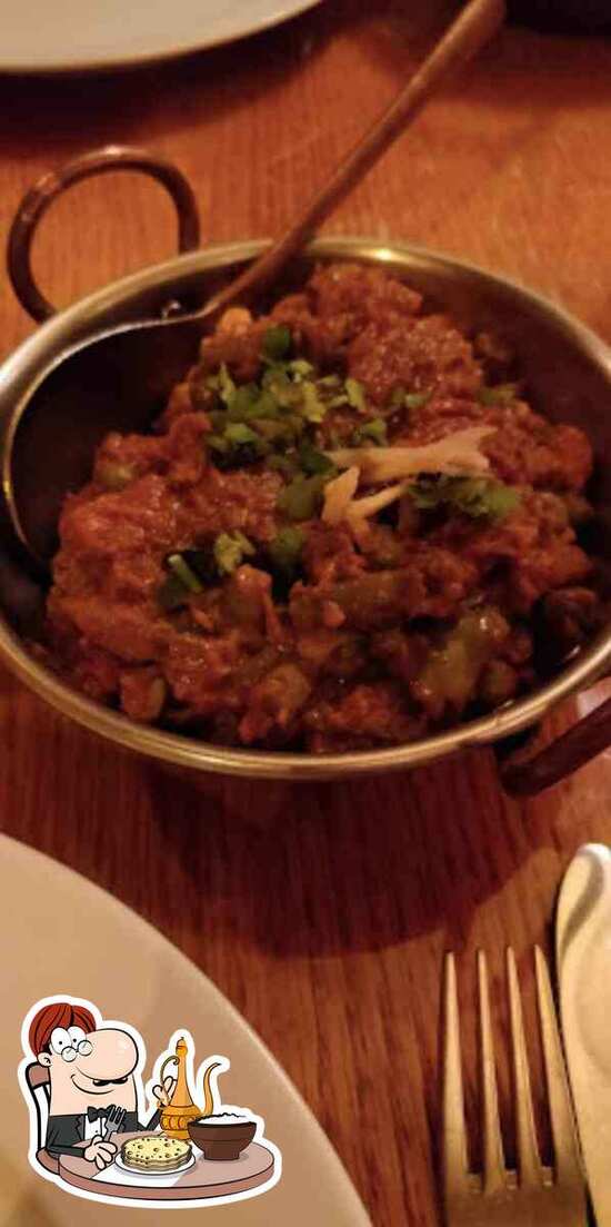 Menu at Indus restaurant, Wellington