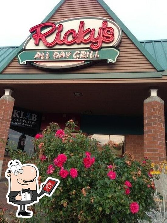 Menu at Ricky's Restaurant, Surrey