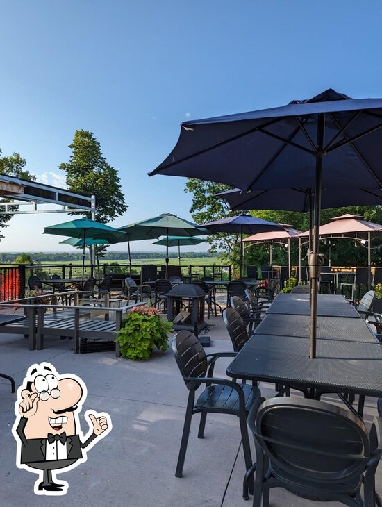 Marshview Patio & Bar at Long Point Eco-Adventures, Turkey Point ...