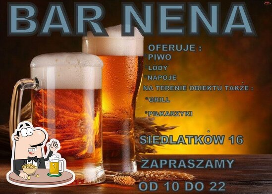 Menu at Bar Nena, Pęczniew