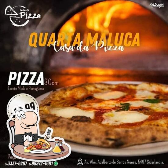 Casa Da Pizza restaurant, Volta Redonda, Av. Alm. Adalberto de Barros ...