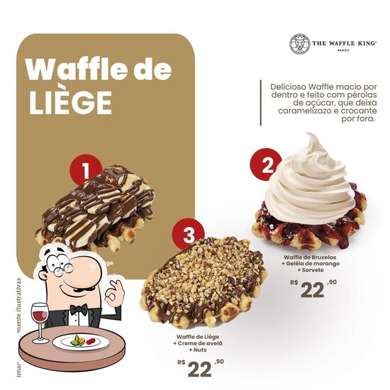Menu at The Waffle King - Monte Carmelo restaurant, Monte Carmelo