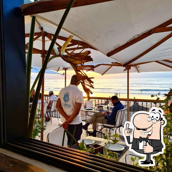 Menu au Scarabay restaurant, Tamaris
