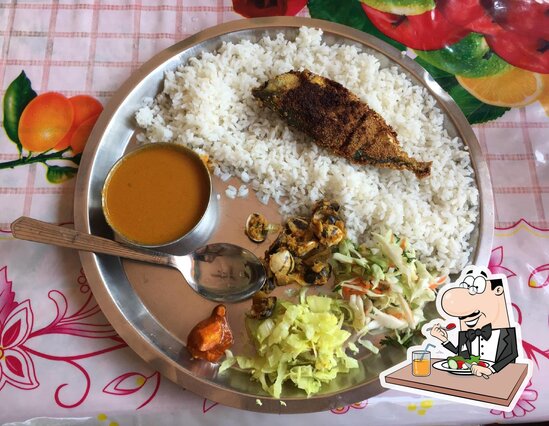 Menu at Hotel Rukmini, Arambol