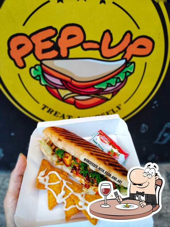 Menu at PEP-UP, Thane