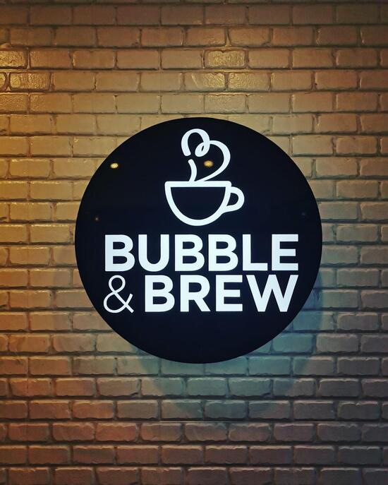 Menu at Bubble & Brew Cafe, Cebu City
