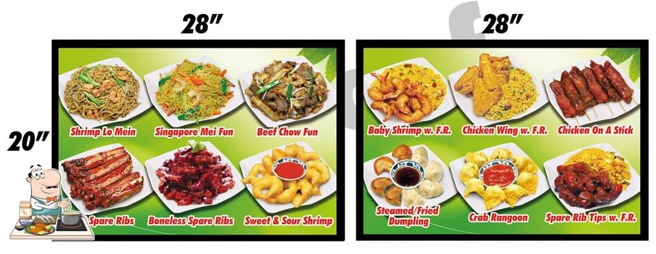 Menu at Lim Fong's Delight II restaurant, Pemberton, 209 Hanover St
