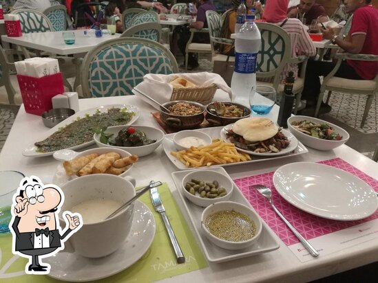 Menu at Tamara restaurant, New Cairo City, Mohammed Nagib Axis