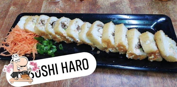 Menu at Sushi Haro restaurant, Culiacán