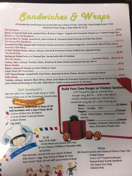 Carta de Nutcracker Cafe & Bakery, Starbuck