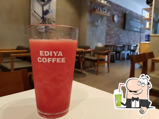 Menu at EDIYA COFFEE, Incheon, 503-1 Cheonghak-dong