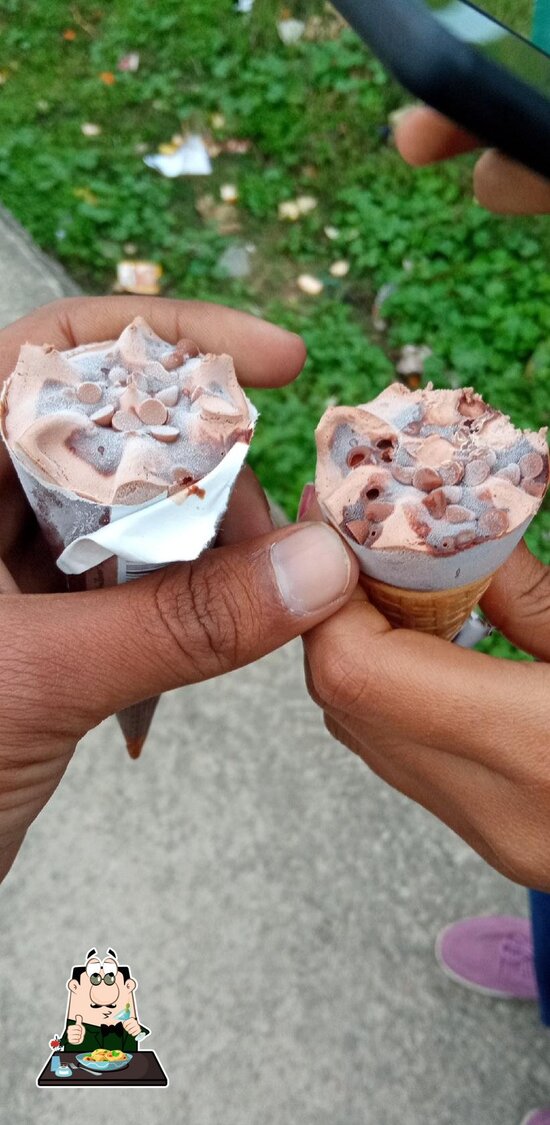 Menu at Amul ice cream parlour Talab tillo, Jammu