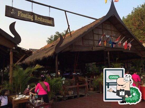 Carta de Floating Raft Restaurant, Kaeng Sian