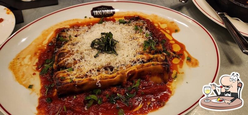 Menu at Guy Fieri's Trattoria restaurant, Columbus