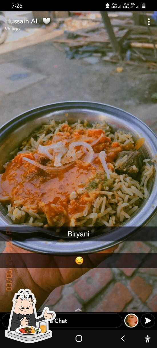 Menu at HBT Halim Biryani Tahari.Bhagwanpur, Bhagwanpur